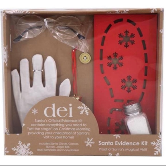 Dei | Holiday | Santa Evidence Kit | Poshmark